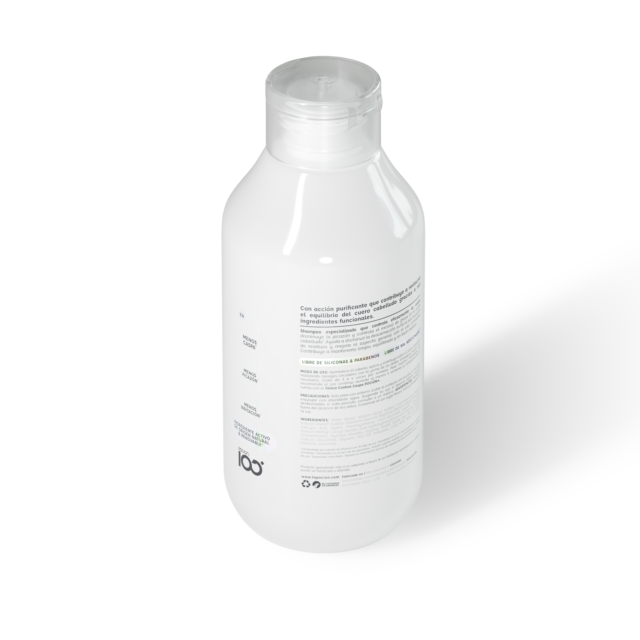 Shampoo Control Caspa – La Poción