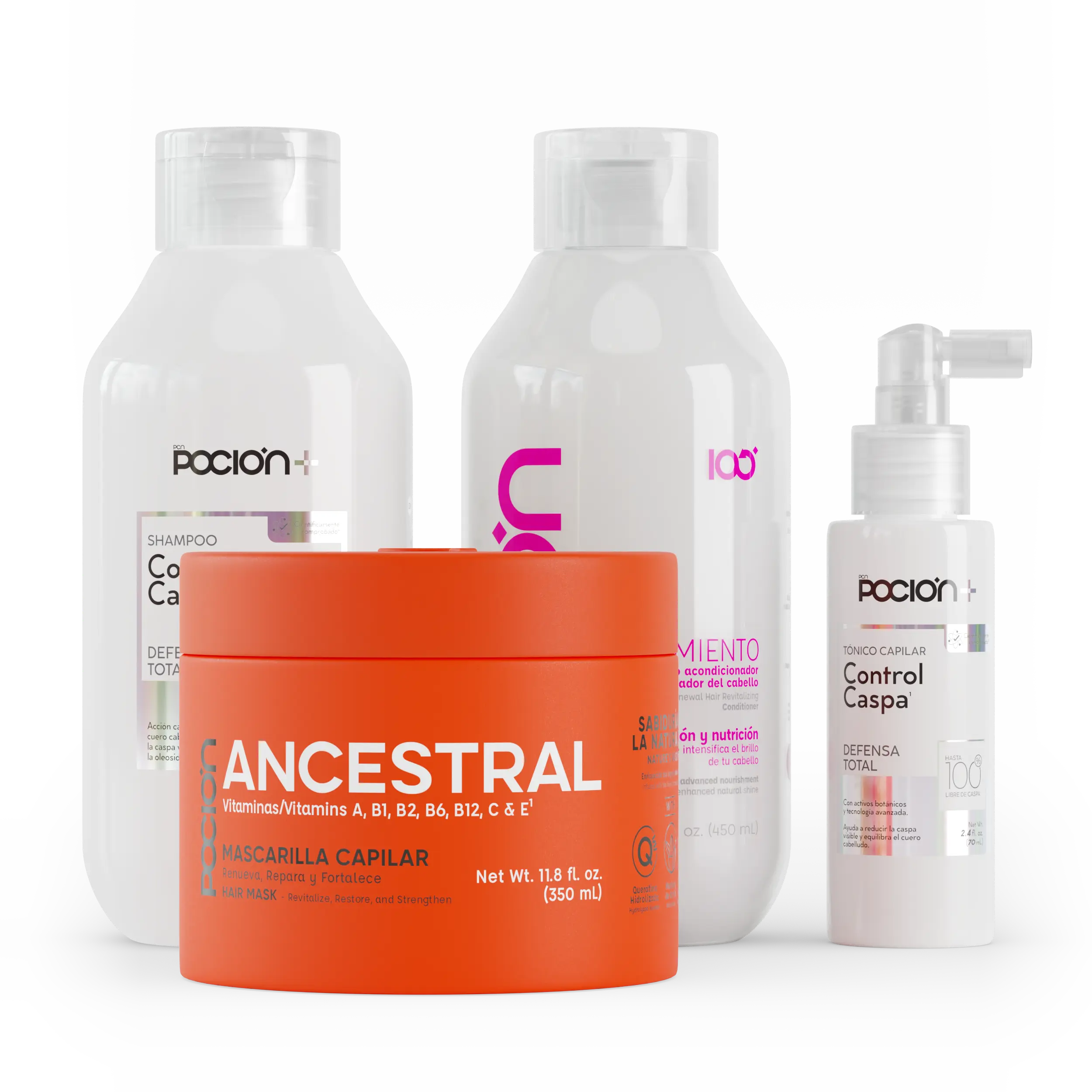 Kit Control Caspa y Reparación – La Poción